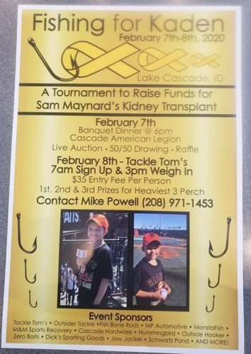 Fishing For Kade Poster - Cascade Chamber of Commerce