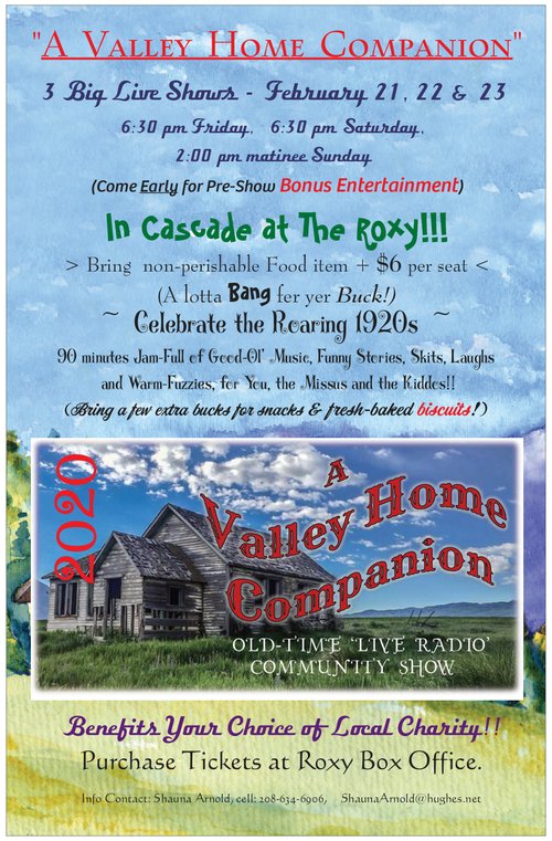 A Valley Home Companion Show - Cascade Chamber of Commerce