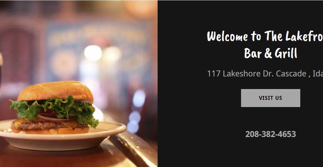 Lakefront Bar & Grill - Cascade Chamber of Commerce