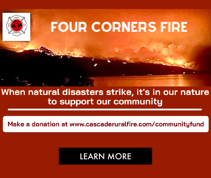 Four Corners Fire - Cascade Chamber of Commerce
