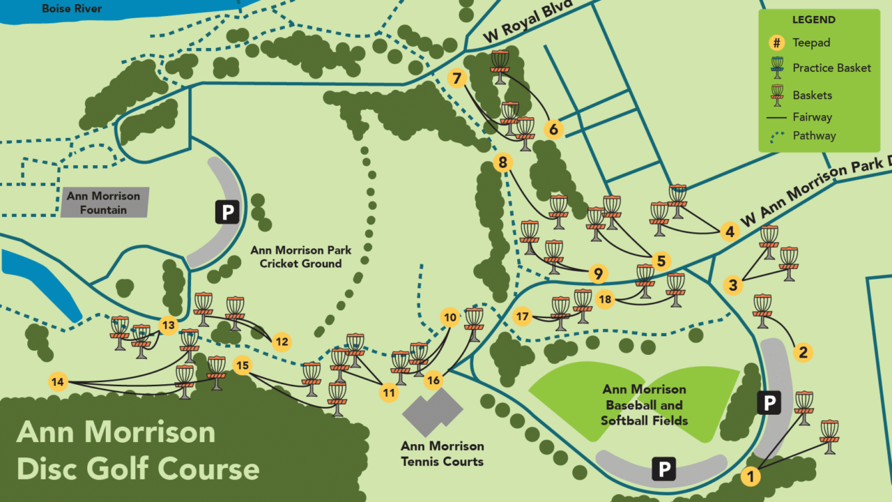 Disc Golf Between Cascade and Boise - Cascade Chamber of Commerce